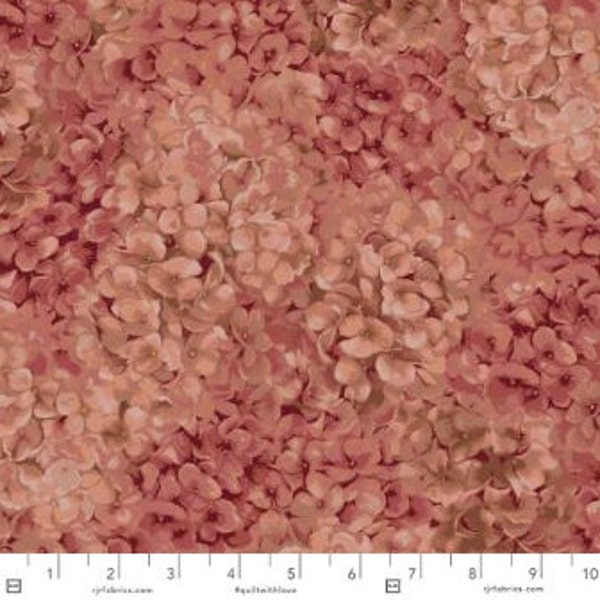 Hydrangea Fabric - Etsy