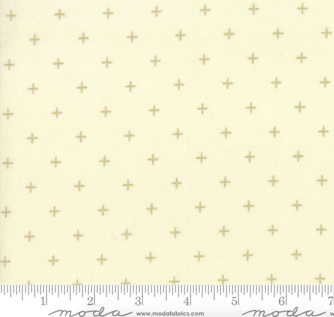Moda Fabrics Modern BG Luster Metallic Natural Fabric by Zen - Etsy