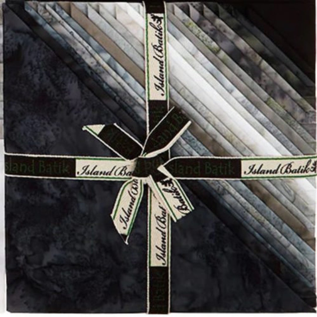 Bodacious Black Batik Stack Pack/layer Cake - 42, 10" X 10" Precut ...