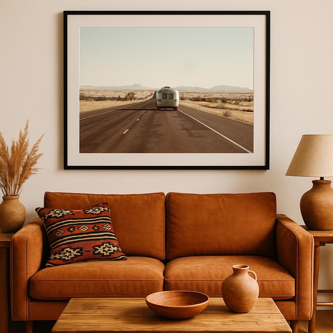 Airstream, Marfa Southwest, Travel, Digital Download, Landscape, Texas ...