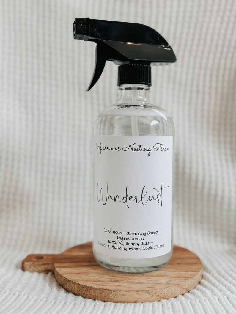 All Purpose Natural Cleaning Spray - Etsy