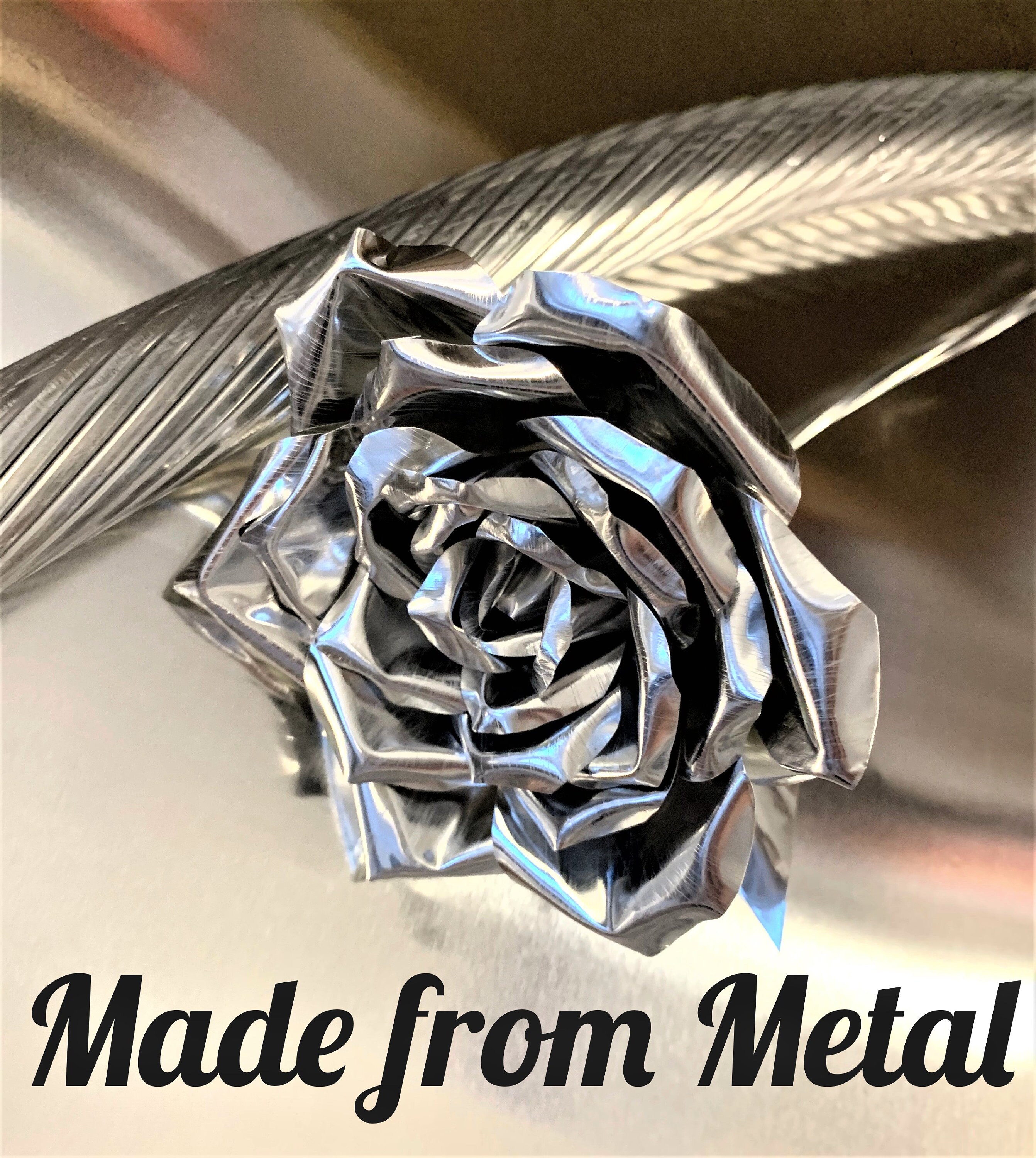 Deluxe 10 Metal Rose Bouquet for Aluminum / Tin 10 Ten Year - Etsy