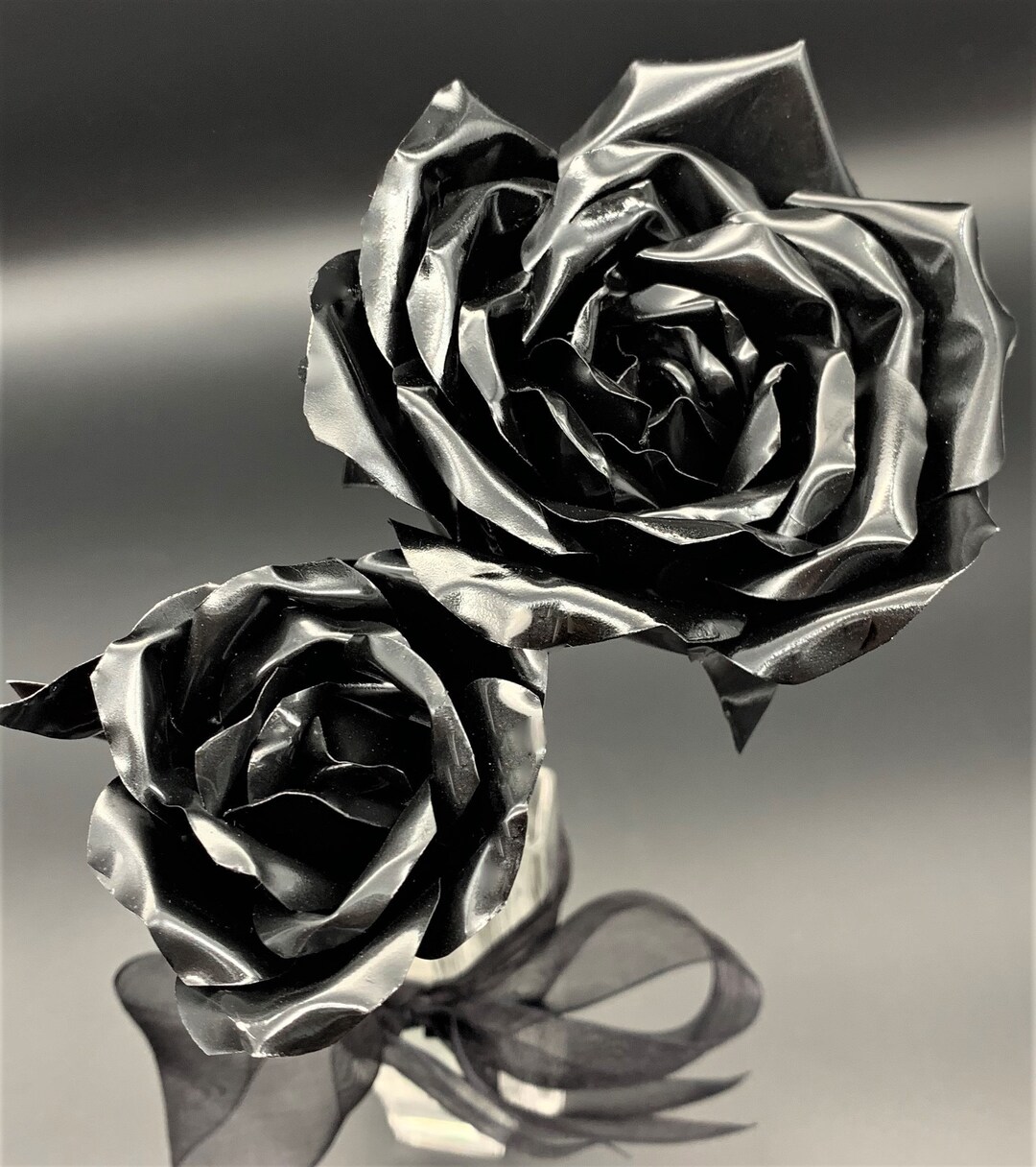 BLACK MAGIC Personalized Metal Rose Ideal Halloween 30th Birthday Gift ...