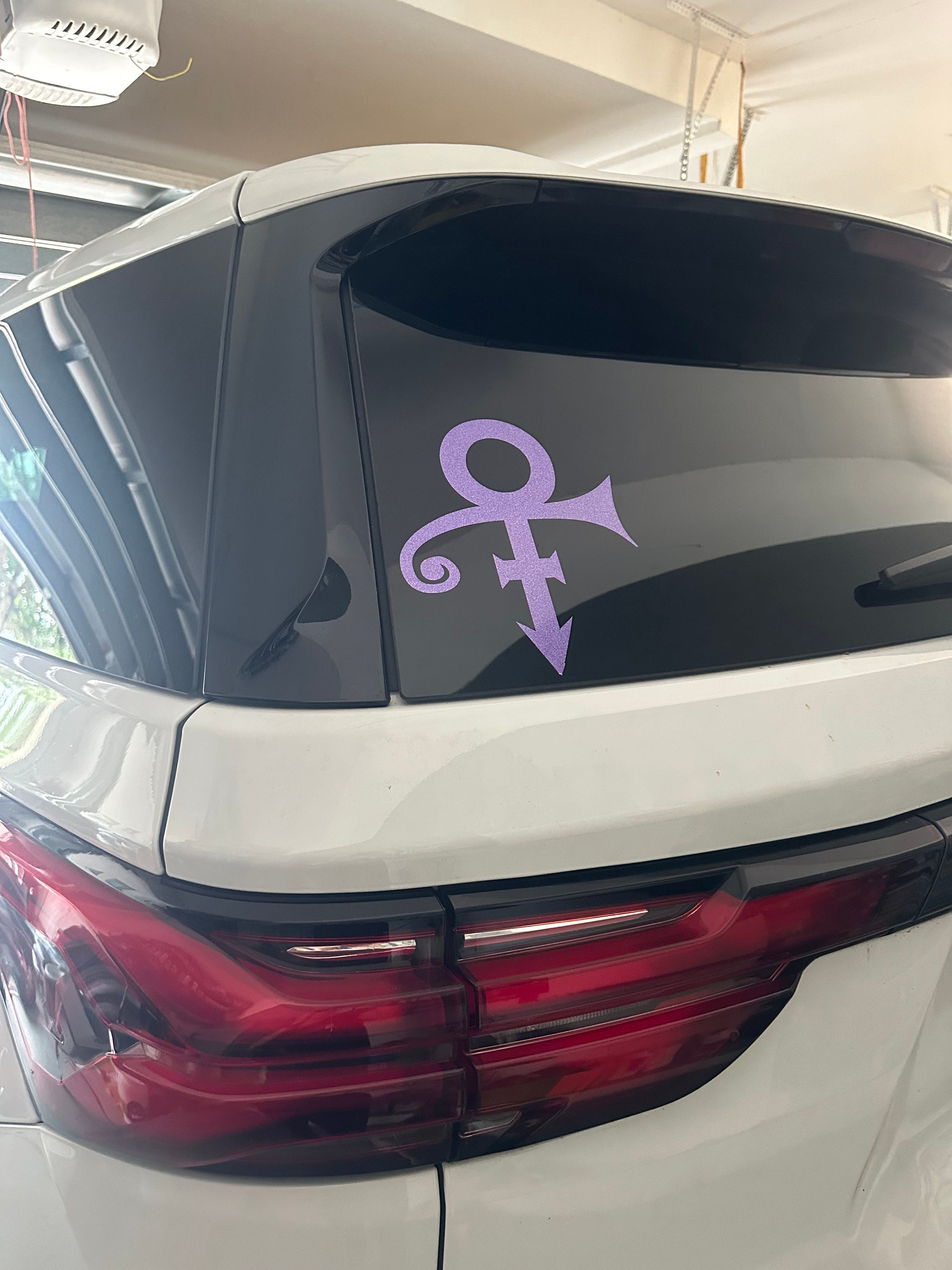 Prince Symbol Car Decal | Prince | the Artist | Purple Rain| Gold ...
