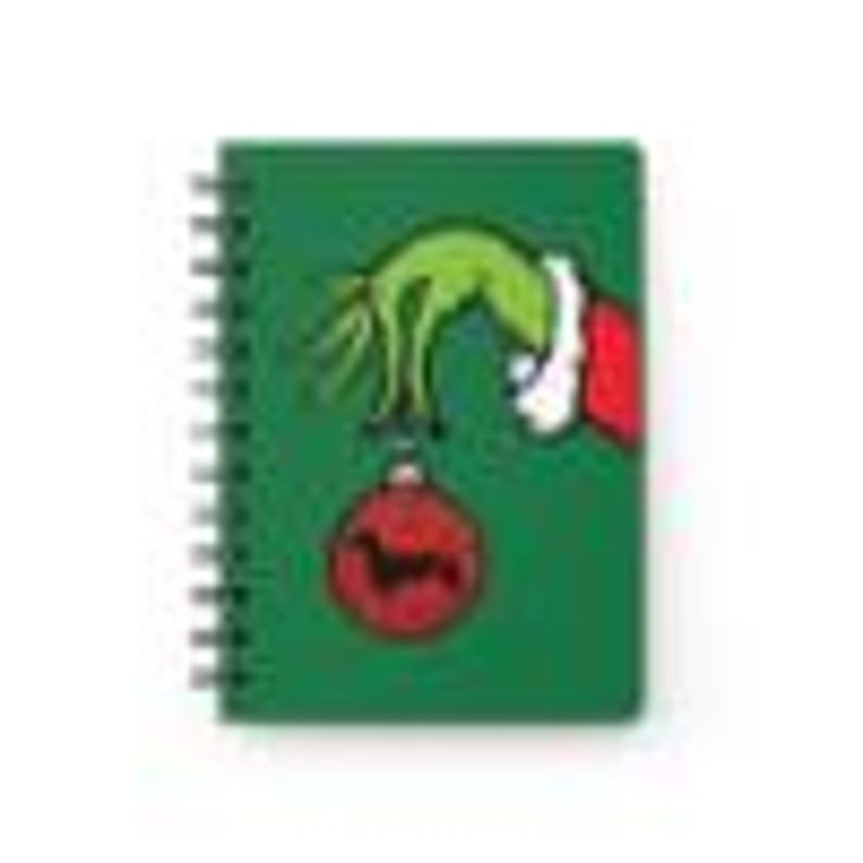 Grinch and Dachshund Spiral Bound Notebook | Green | Mean One | Journal ...