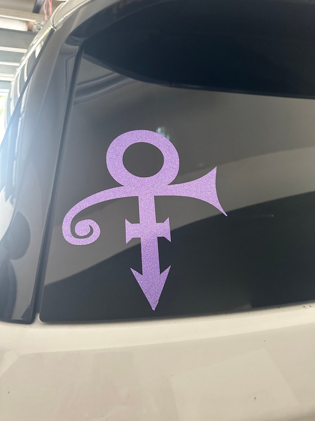 Prince Symbol Car Decal | Prince | the Artist | Purple Rain| Gold ...