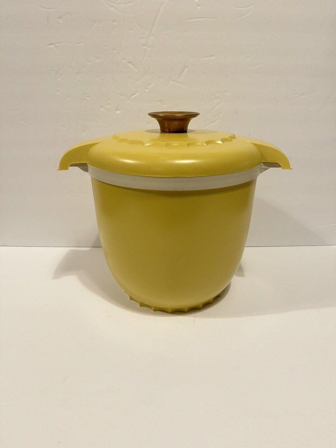 Vintage Gitsware Yellow Plastic Ice Bucket Made in USA - Etsy