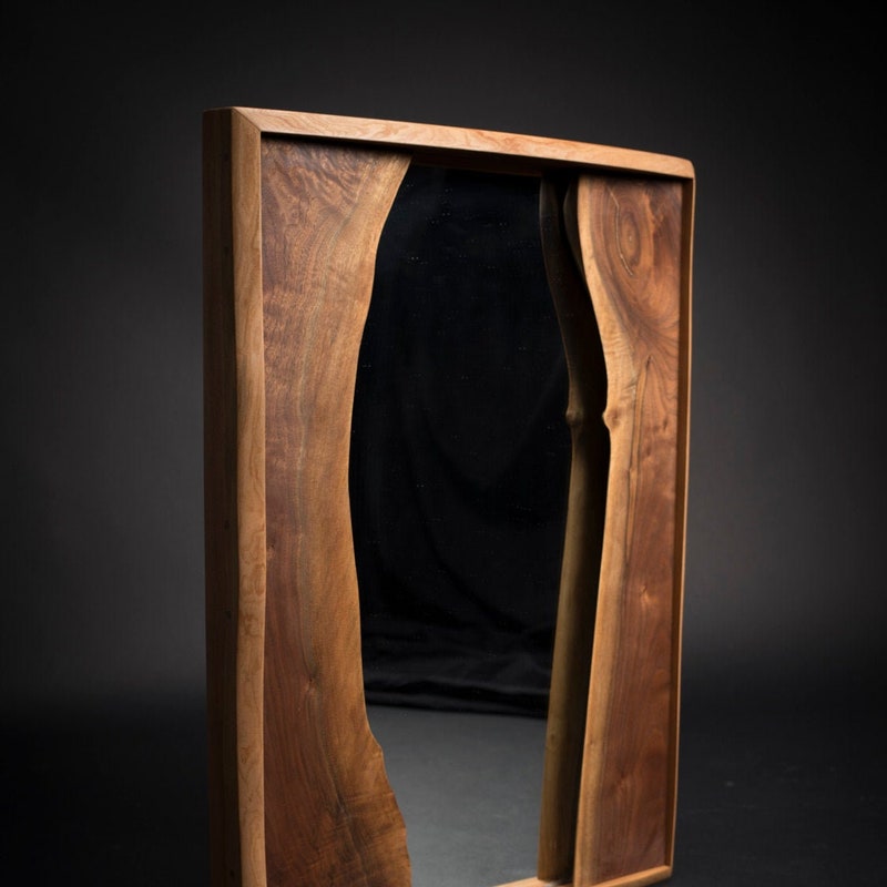 Live Edge Mirror - Etsy