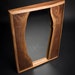 Live Edge Walnut & Cherry Mirror - Etsy