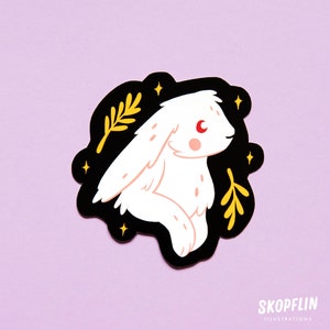 Cute Bunny Rabbit Sticker - Die Cut Vinyl Sticker - Etsy