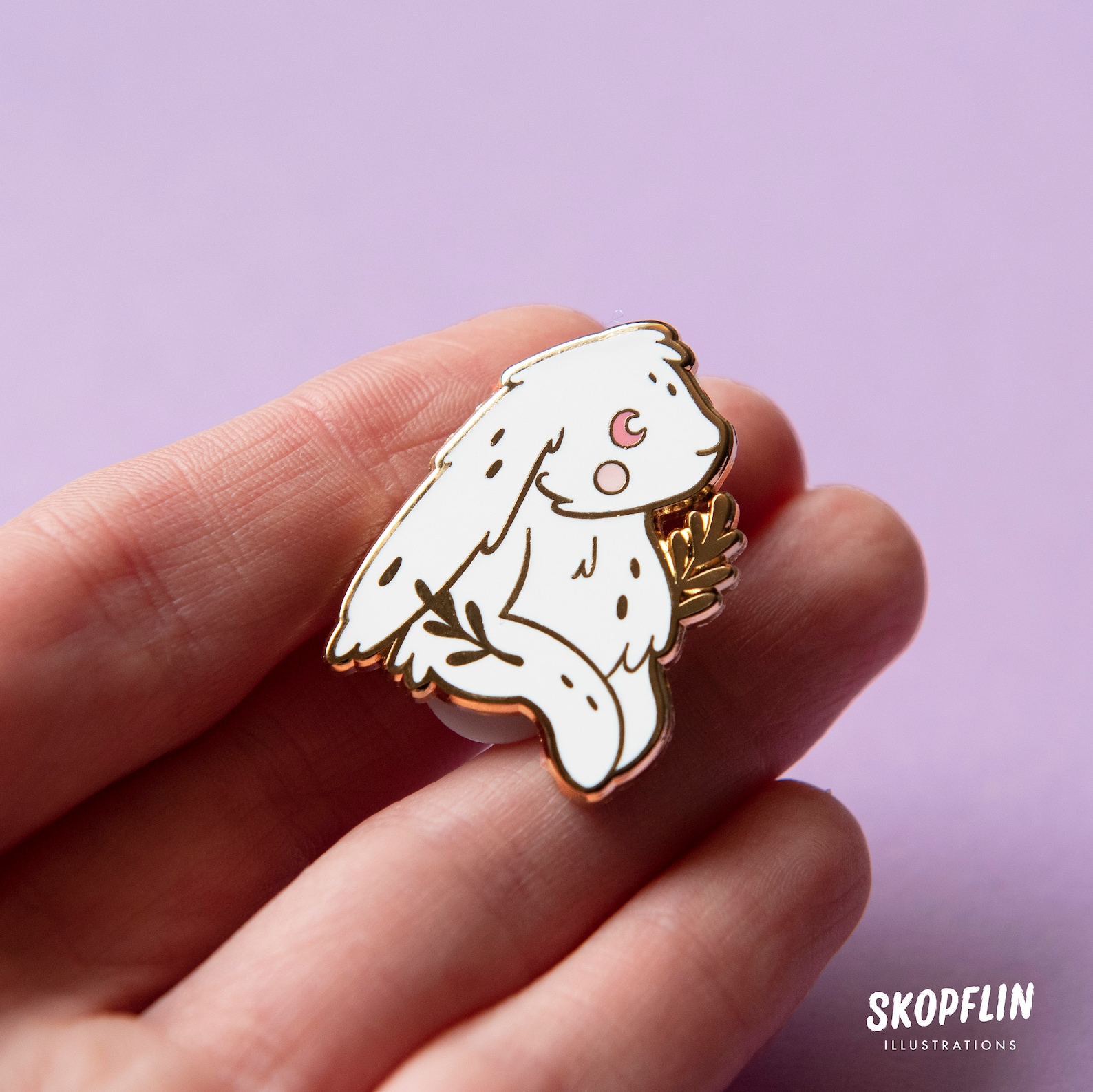 Bunny Enamel Pin Rabbit Pin Cute Enamel Pin Cute Rabbit - Etsy