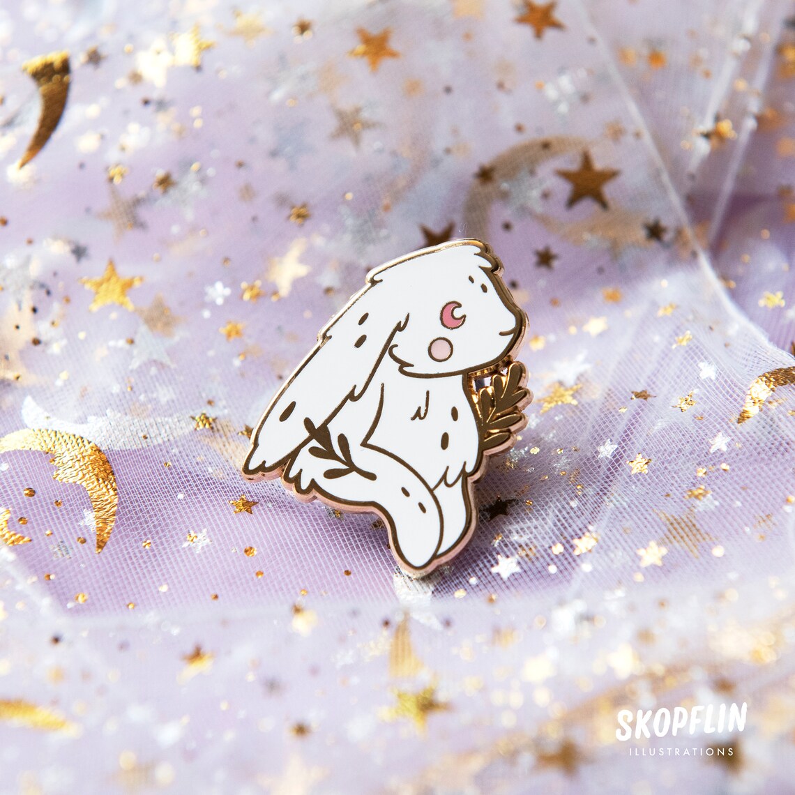 Bunny Enamel Pin Rabbit Pin Cute Enamel Pin Cute Rabbit - Etsy