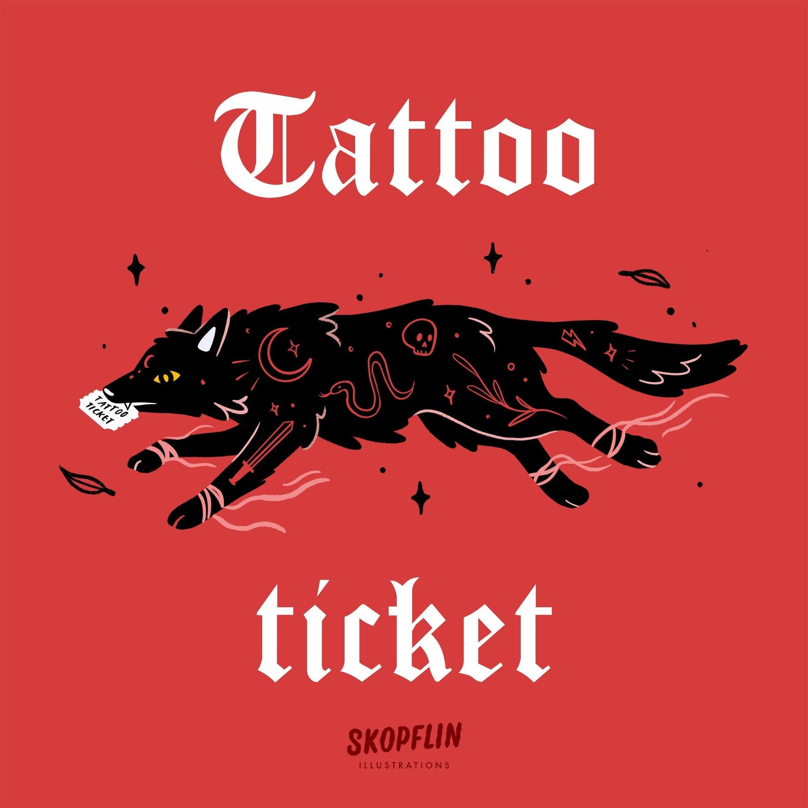 Tattoo Ticket - Tattoo Pass - Tattoo Permission - Tattoo Design ...