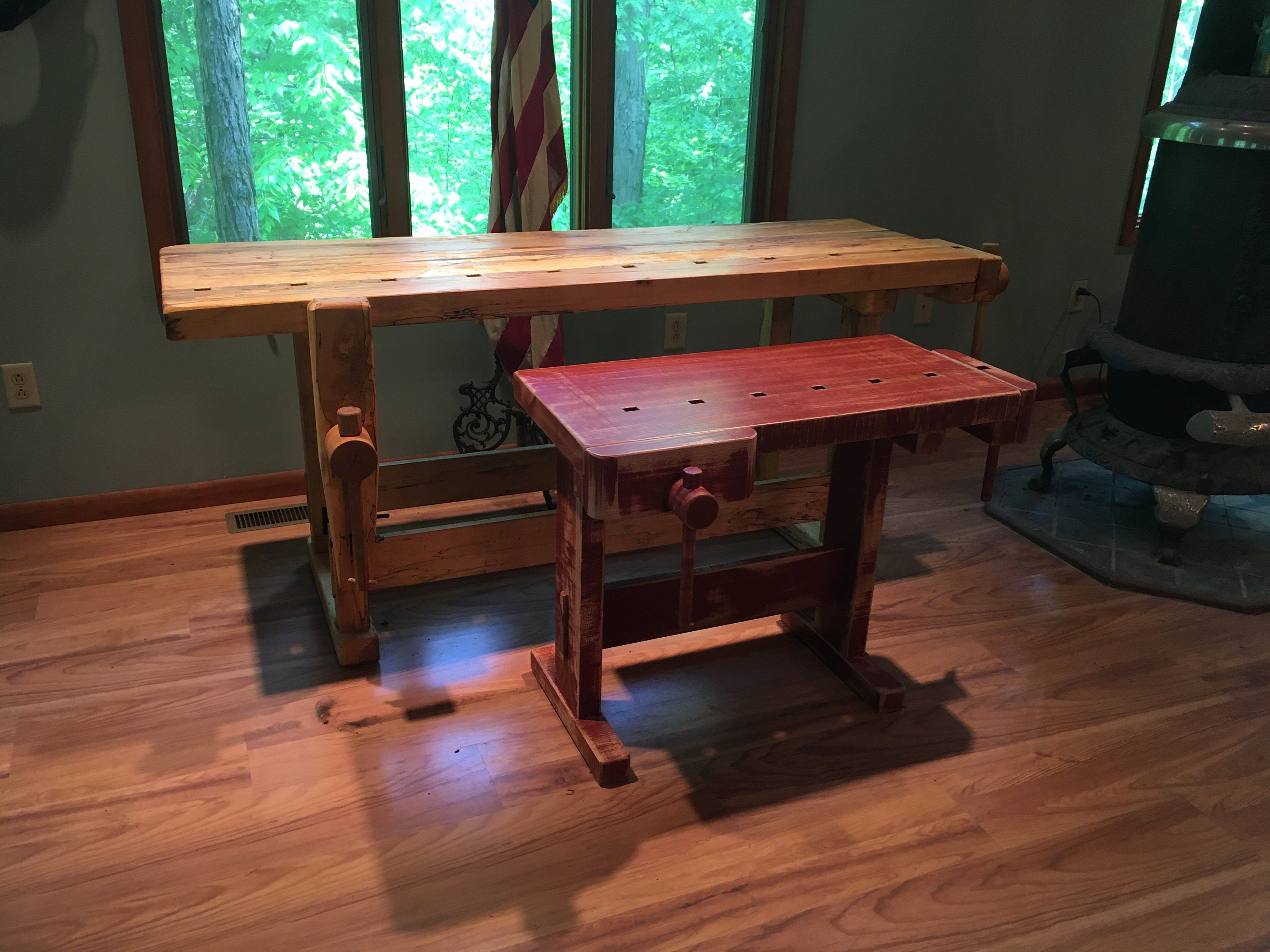 Child's Vintage Carpenter Workbench - Etsy