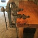 VINTAGE CARPENTER / Blacksmith Workbench - Etsy