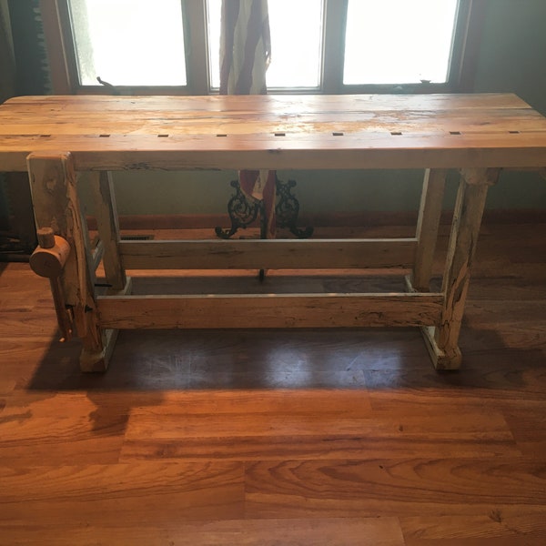 Antique Workbench - Etsy