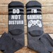 Video Game Socks, Do Not Disturb I'm Gaming, Gift for Teen, Gift for ...