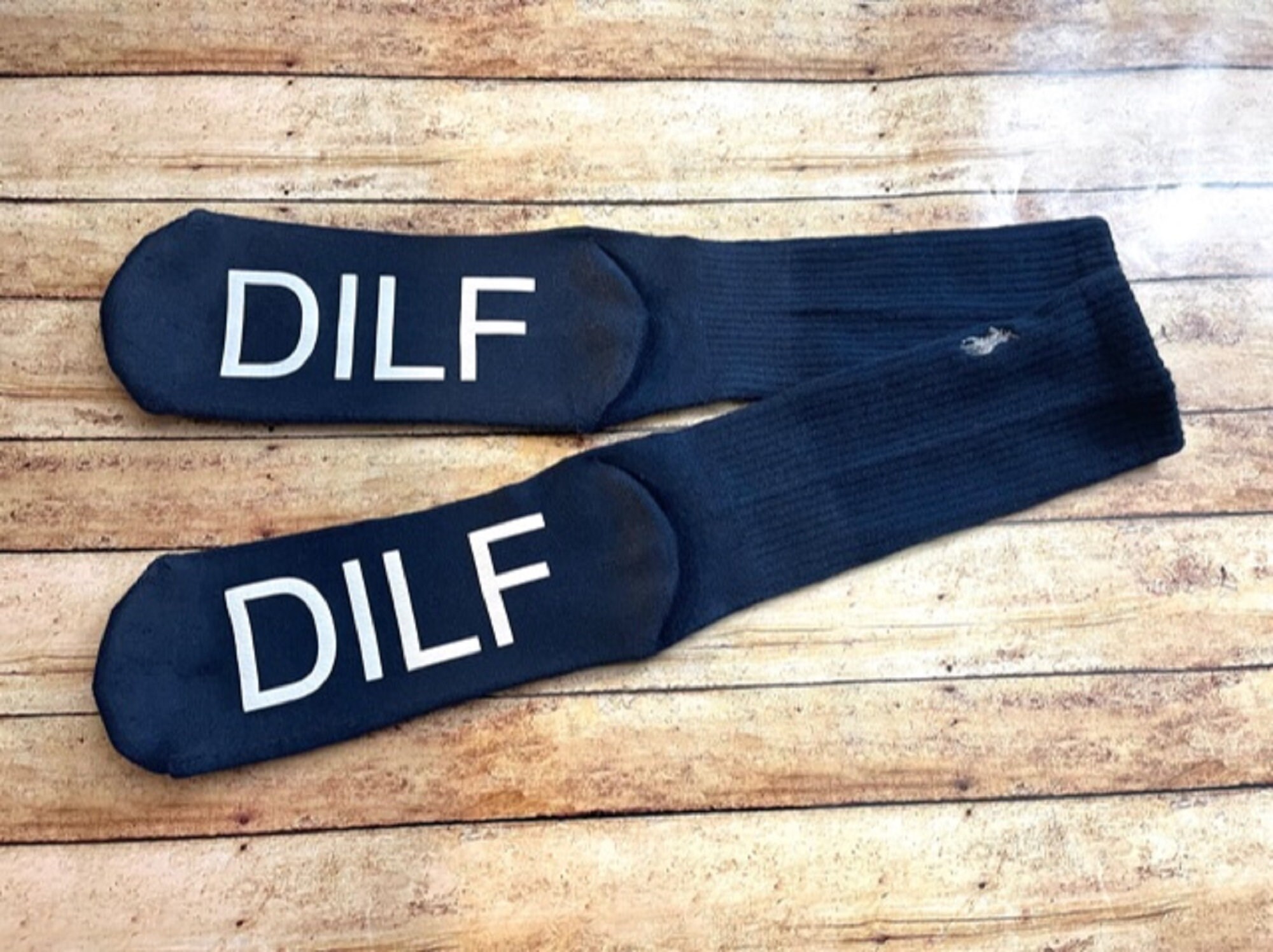 Personalized Socks DILF Socks Baby Daddy Socks 1st | Etsy