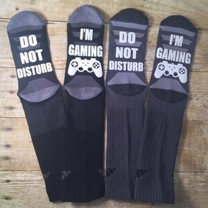 Video Game Socks, Do Not Disturb I'm Gaming, Gift for Teen, Gift for ...