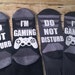 Video Game Socks, Do Not Disturb I'm Gaming, Gift for Teen, Gift for ...