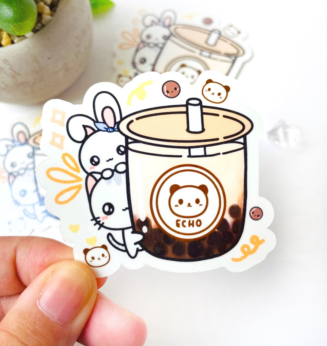Bubble Tea/ Boba Tea / Asian Drinks / Sugar Bun the Bunny / Sushi the ...