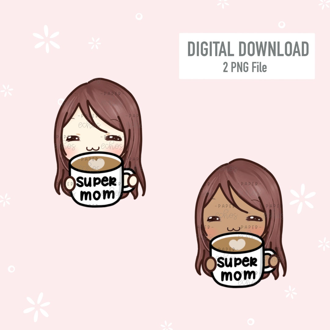 Digital Download Super Mom Sunny the Girl Clipart / Mom Life / Mother ...