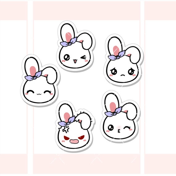 Cute Bunny Emoticon