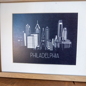 Philadelphia Skyline | Philadelphia Artwork | Philly Print ...