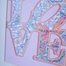 Love Print | Retro | Philadelphia Map Print | Philadelphia Artwork ...