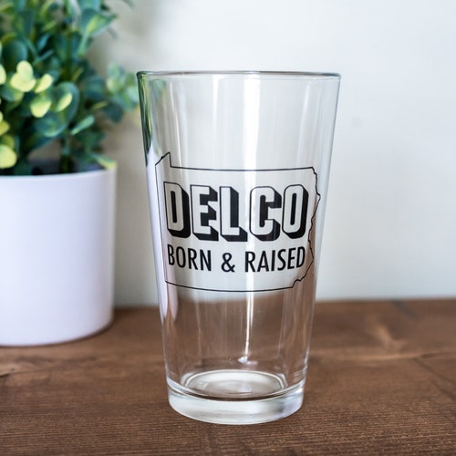 Delco Beer Glass Delco Beer Beer Lover Philadelphia Beer - Etsy