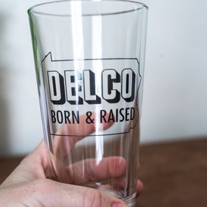 Delco Beer Glass | Delco Beer | Beer Lover | Philadelphia Beer ...