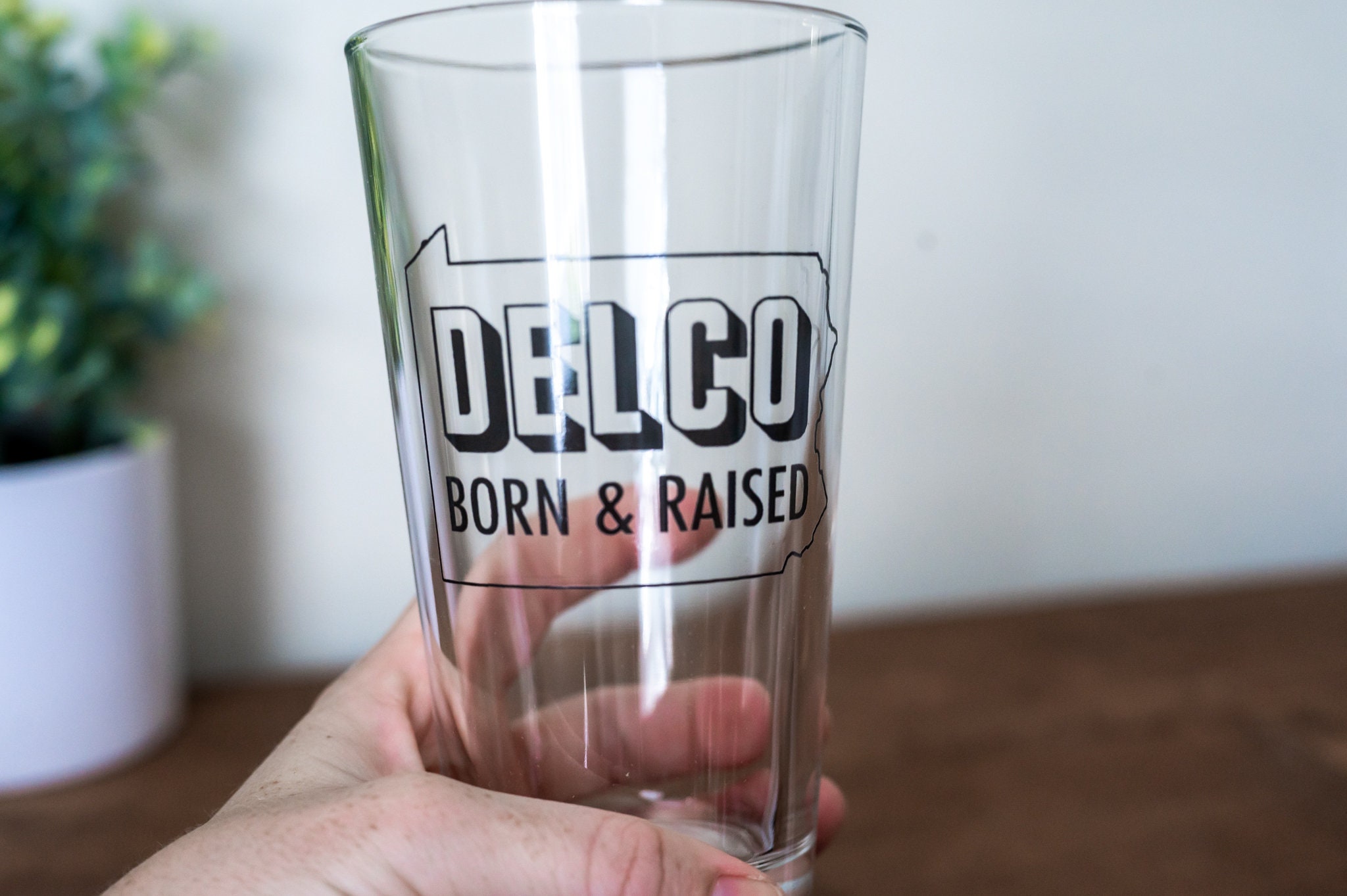 Delco Beer Glass Delco Beer Beer Lover Philadelphia Beer - Etsy