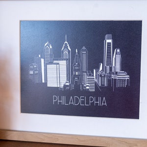 Philadelphia Skyline | Philadelphia Artwork | Philly Print ...