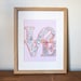 Love Print Retro Philadelphia Map Print Philadelphia Artwork ...