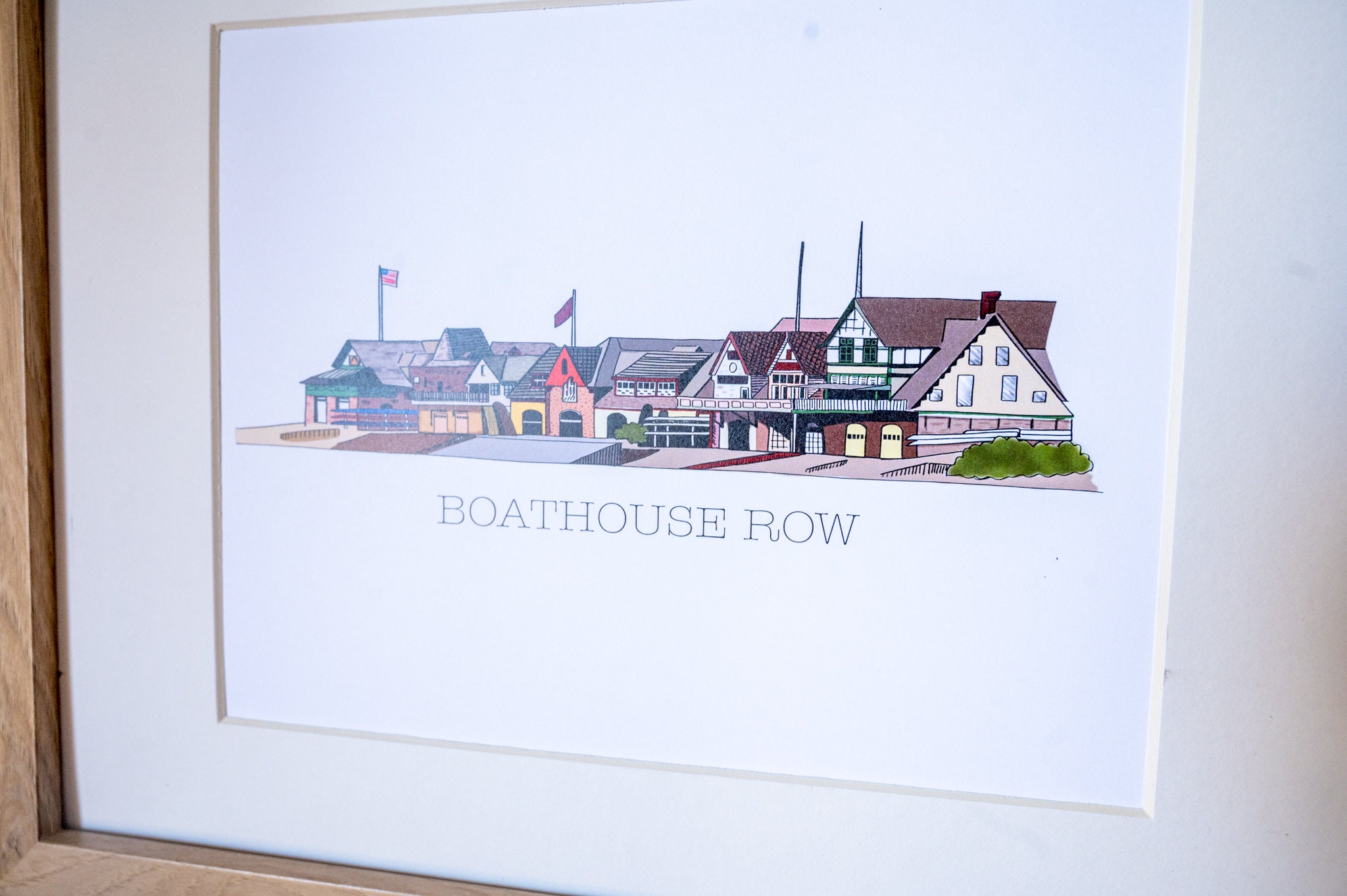 Boathouse Row | Philadelphia Art Print | Philly Art | Philly Wall Decor ...