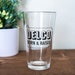 Delco Beer Glass Delco Beer Beer Lover Philadelphia Beer Glassware ...