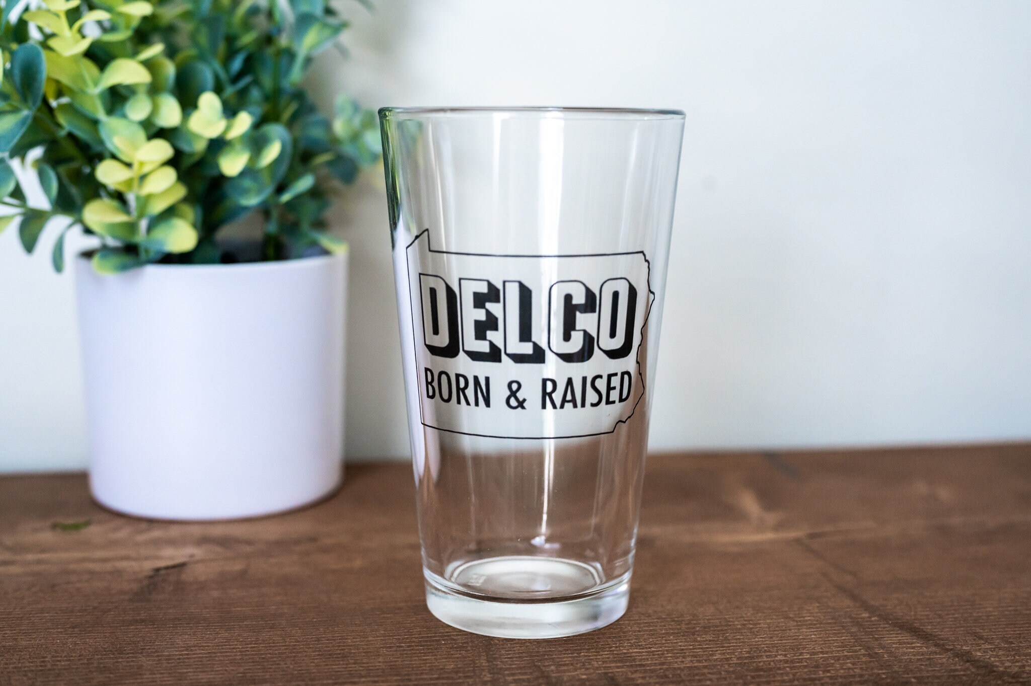 Delco Beer Glass Delco Beer Beer Lover Philadelphia Beer - Etsy
