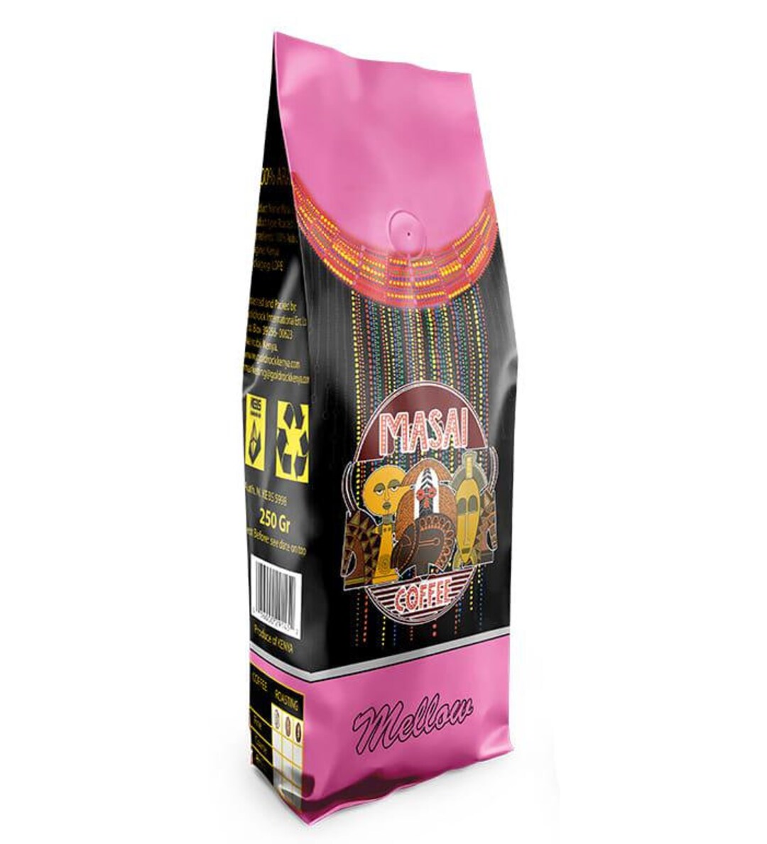 Pink Mellow Roasted/ground Coffee 250grm - Etsy
