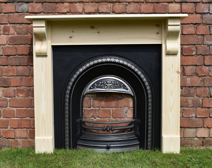 Hand Made Chunky Rustic Bespoke Solid Fire Surround Made to Order - Etsy UK