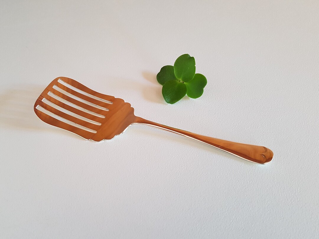 Vintage Silver Plated Cake Server Made in England / Square - Etsy