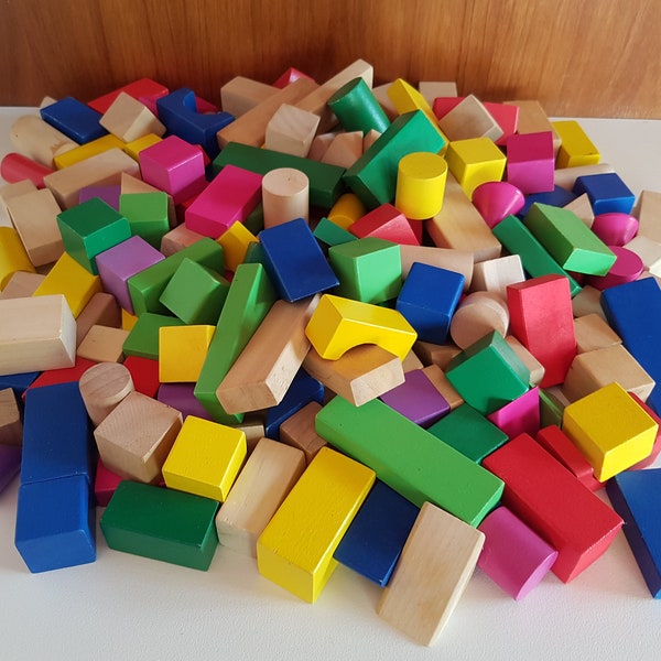 70s Building Blocks - Etsy