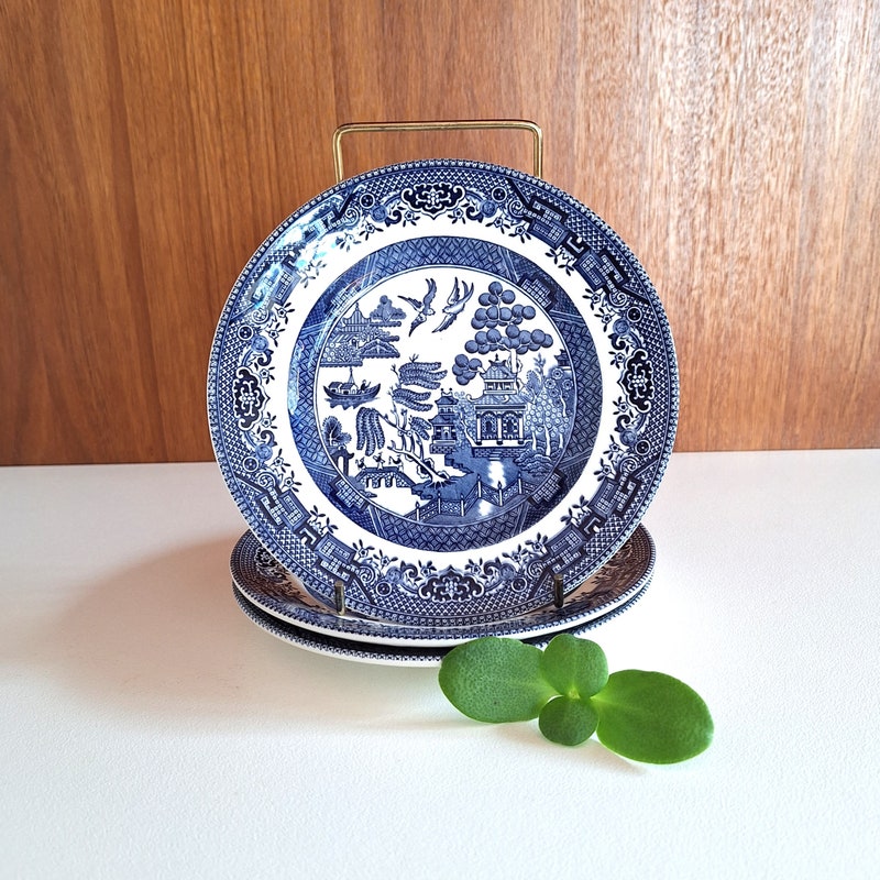 Willow Pattern Plate - Etsy