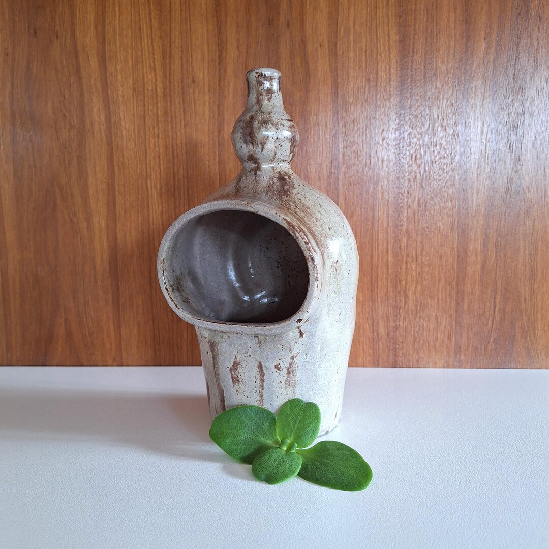 Vintage Ceramic Salt Pig - Large Salt Cellar - Etsy