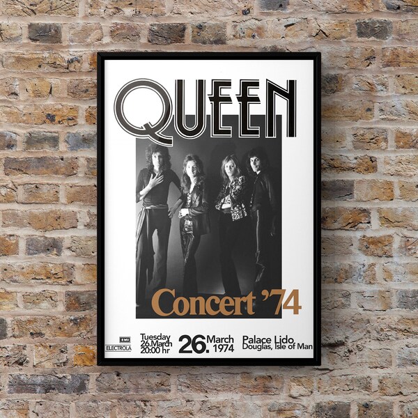 Gig Posters - Etsy UK