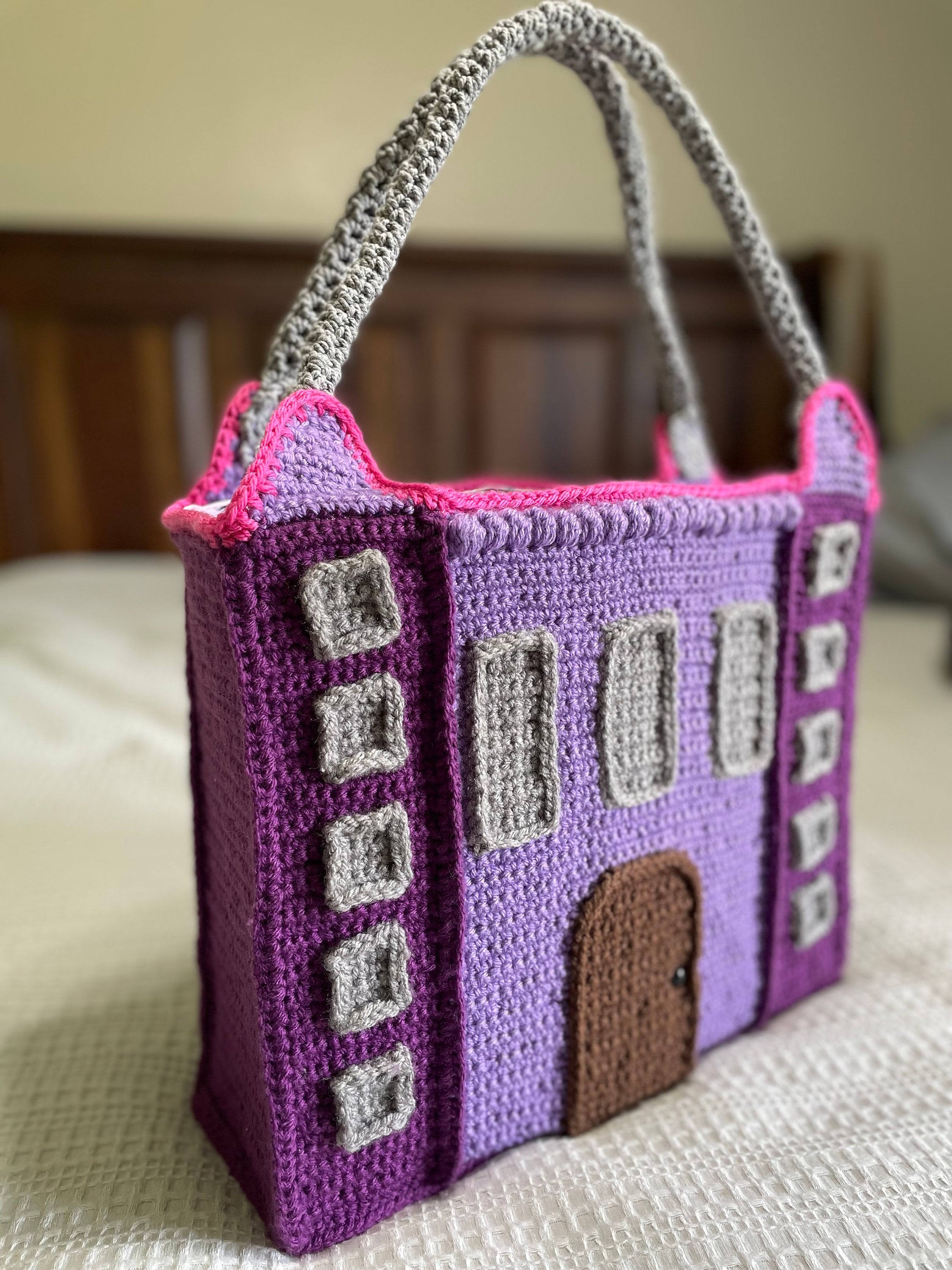 PATTERN: Crochet Castle Bag - Etsy
