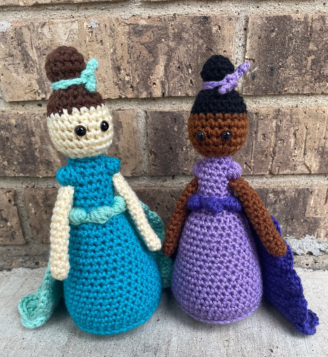 PATTERN: Crochet Princess Doll- Crochet Doll Pattern- Princess Doll - Etsy