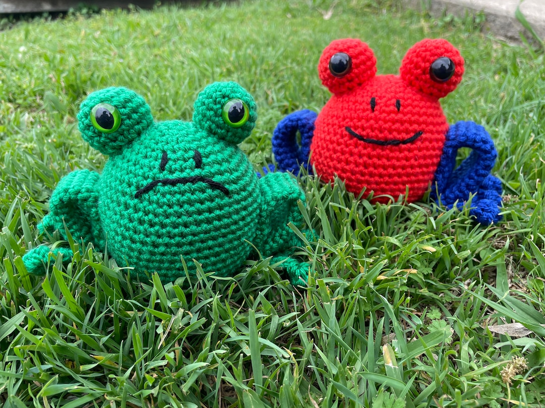 PATTERN: Crochet Mr. Croak Frog Pattern - Etsy