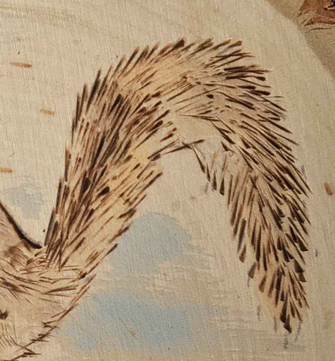 Squirrel Wood Burning Squirrel Pyrography Painted Wood - Etsy