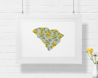 Old South Carolina Lighthouse Map 1898 Vintage Nautical SC Chart Poster ...