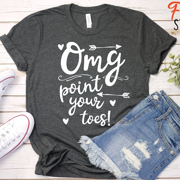 Omg Point Your Toes - Etsy